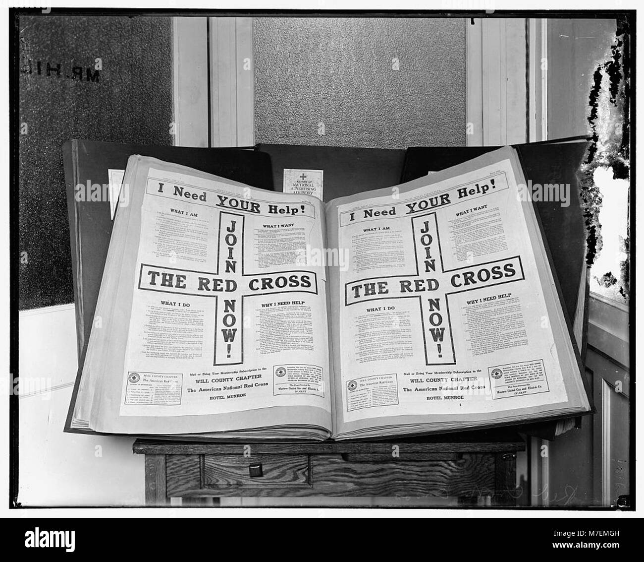 This image shows the symbol of the Red Cross, a humanitarian ...