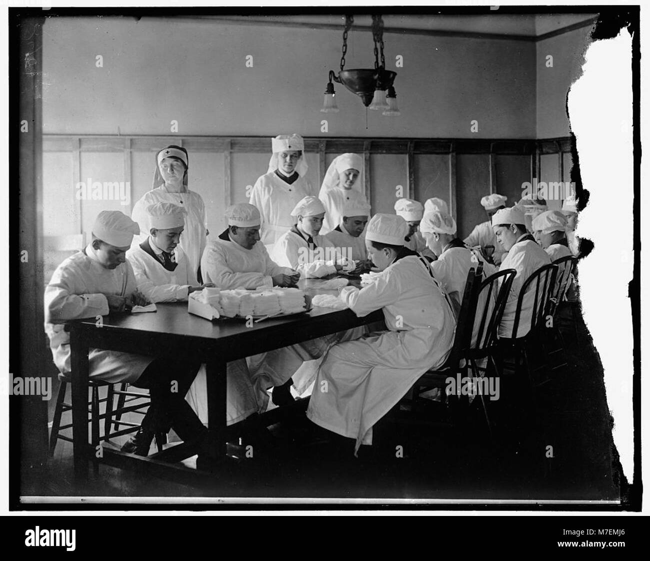 Red Cross LOC hec.13923 Stock Photo - Alamy