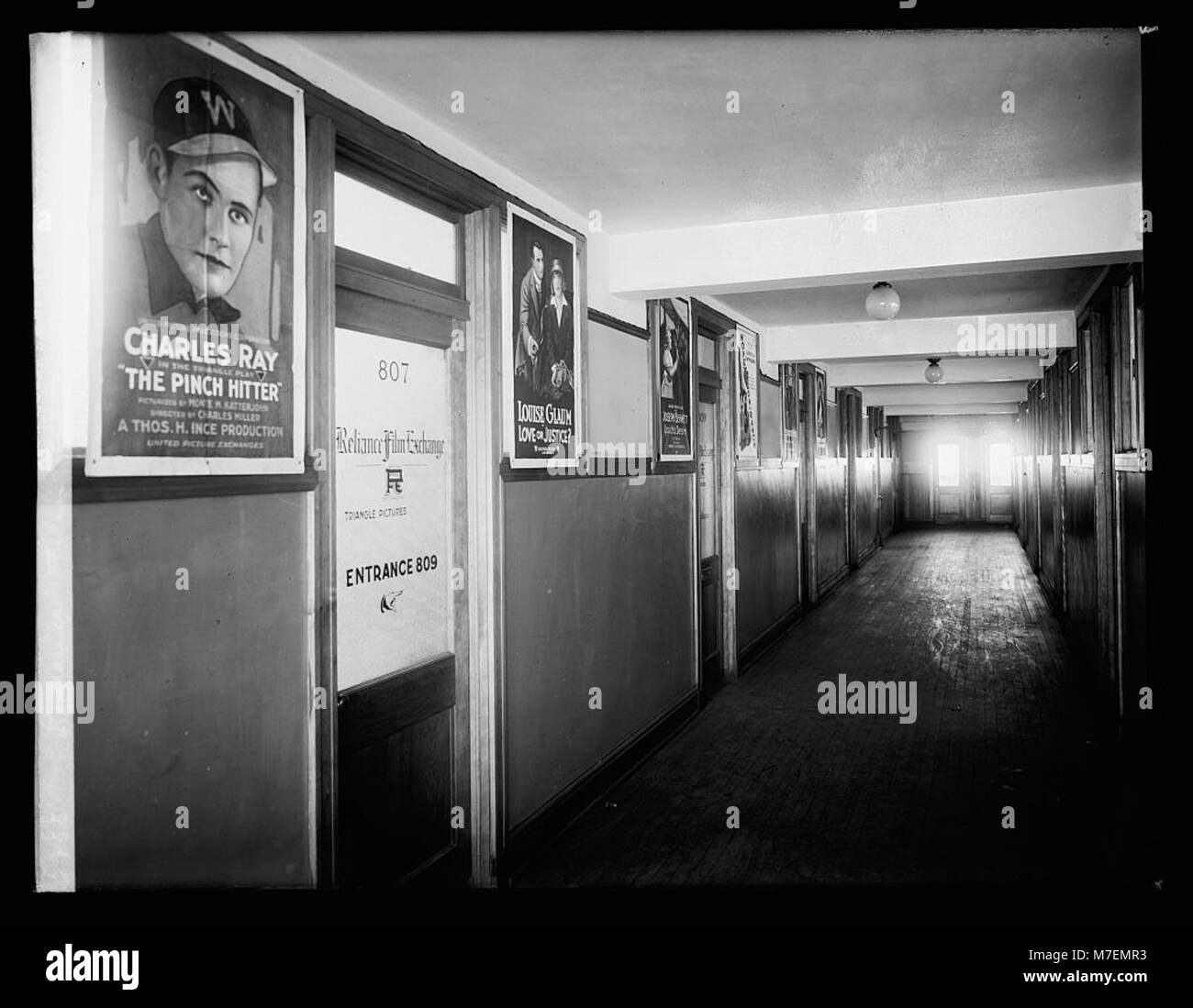 This image shows the Reliance Film Exchange, a significant player in ...