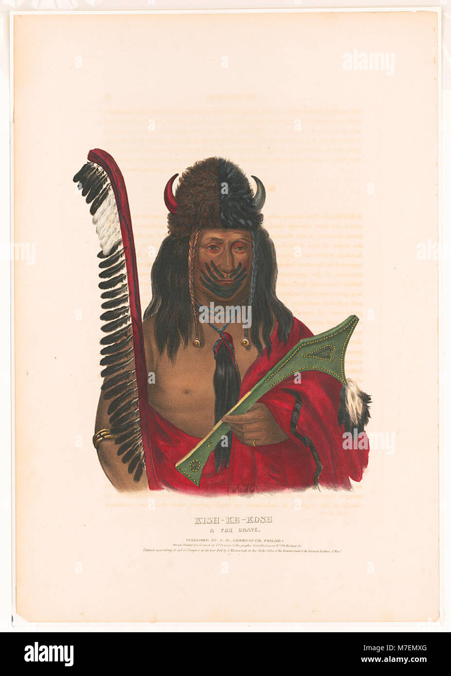 Native american illustration hi-res stock photography and images - Alamy