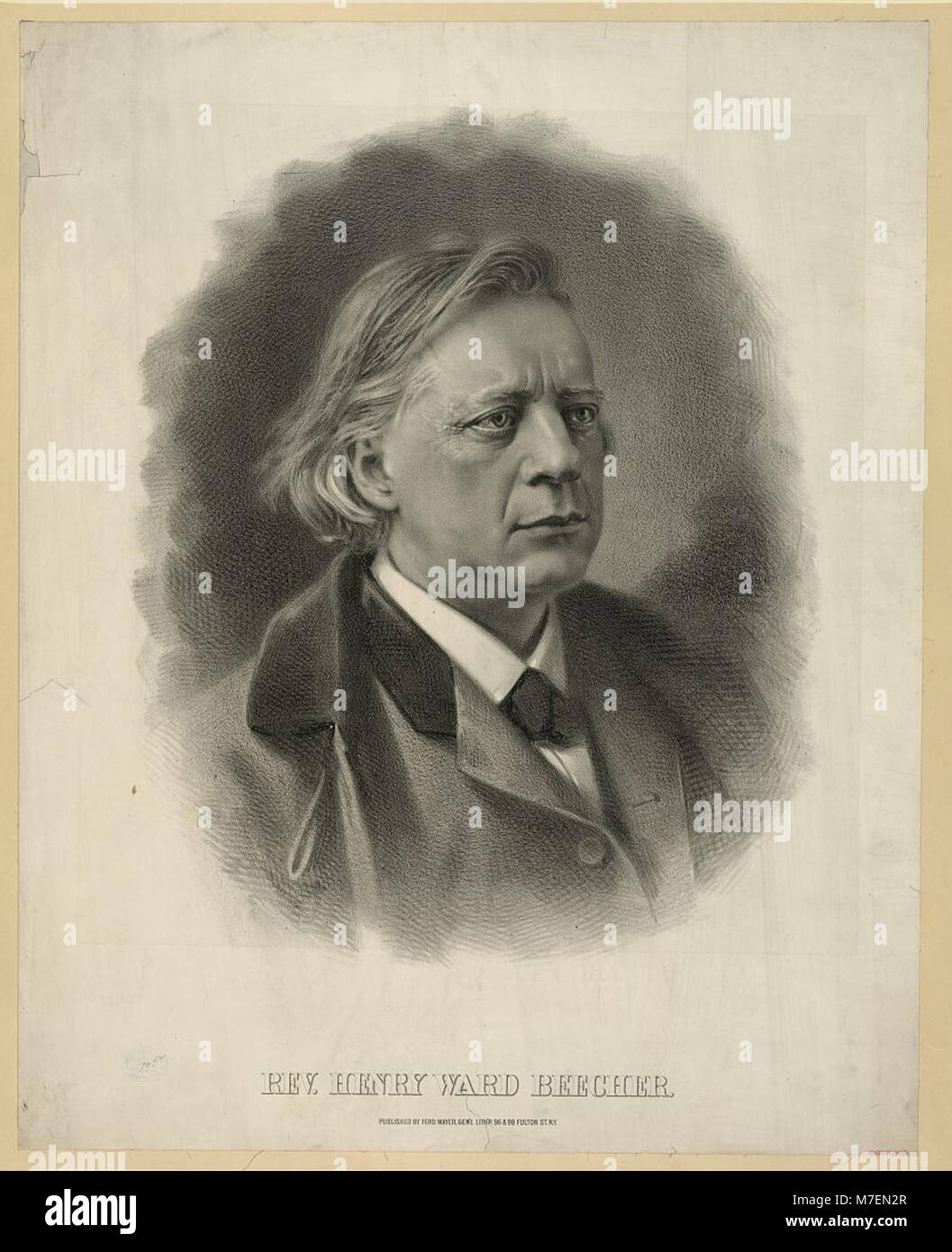 Rev henry ward beecher hi-res stock photography and images - Alamy