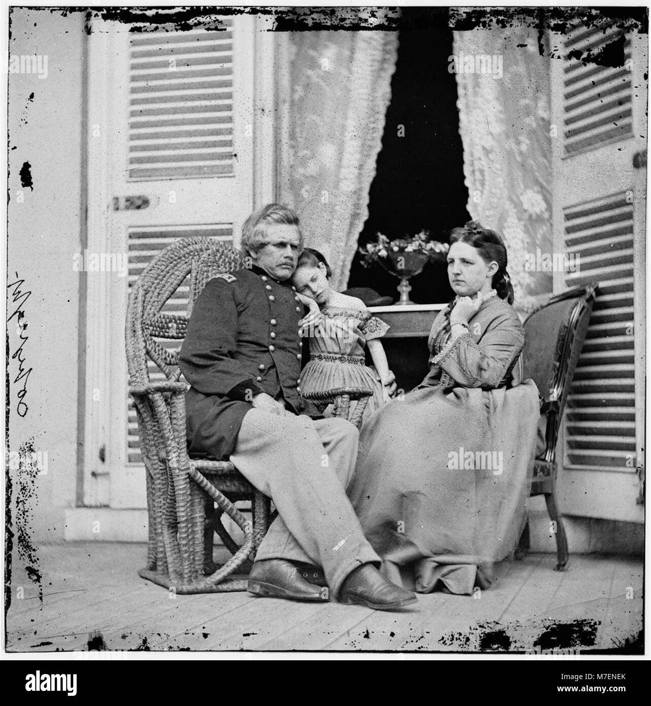 A historical photograph captures General Edward O.C. Ord with his ...
