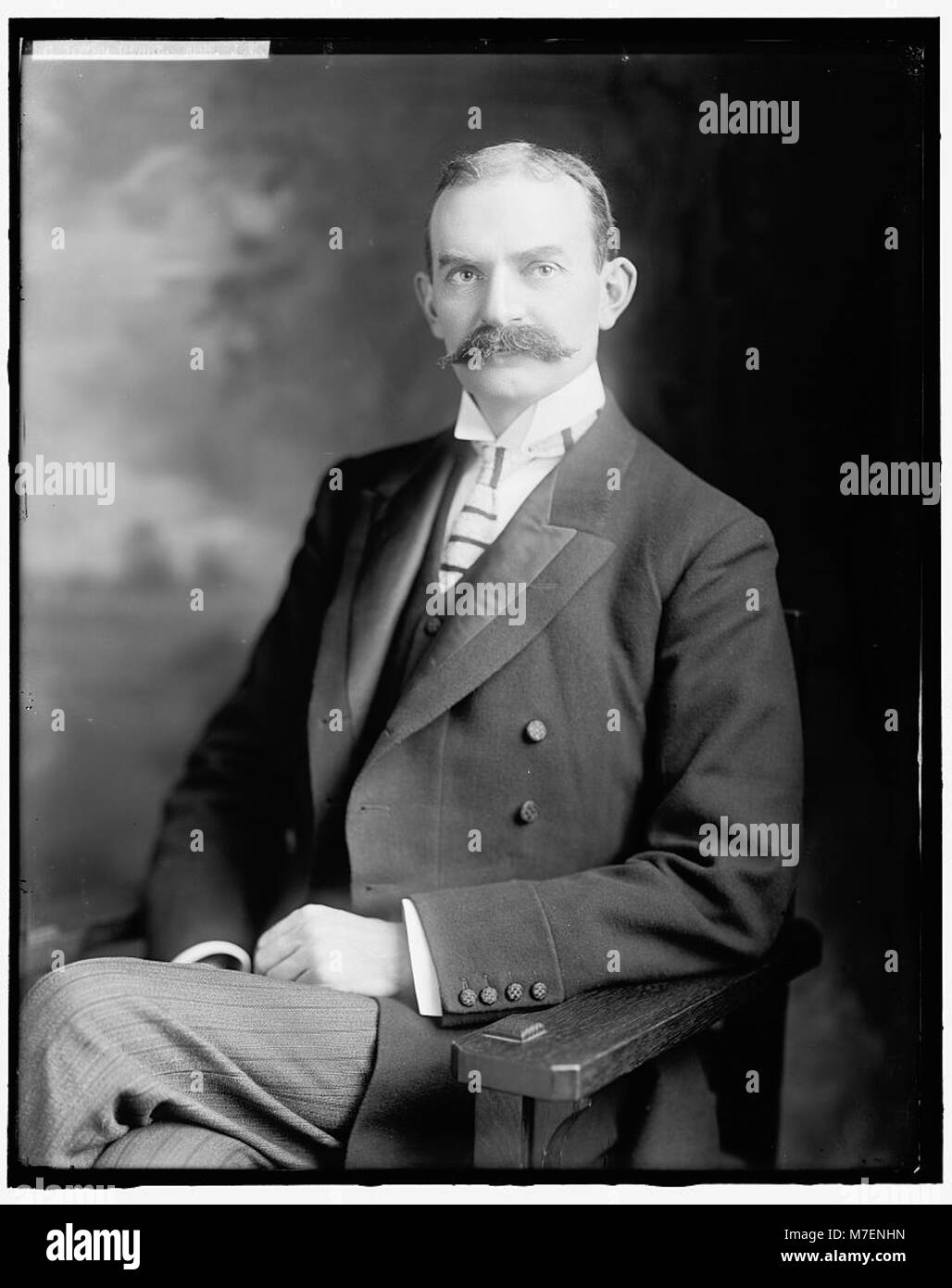 This portrait features J.W. Riddle, a prominent ambassador known for ...