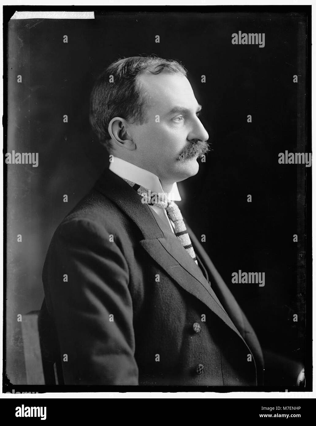 Portrait of J.W. Riddle, an American ambassador, known for his ...