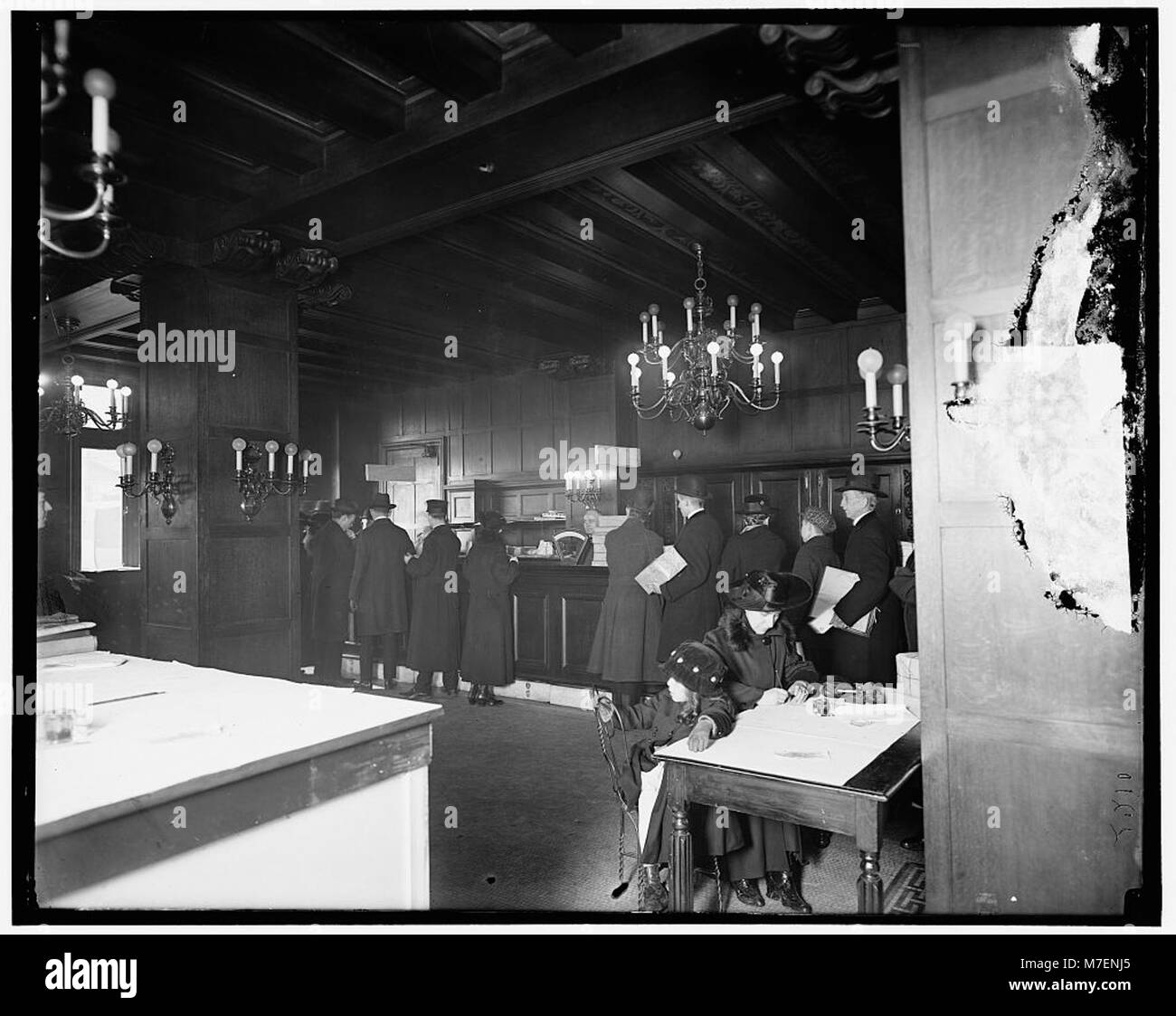 Photograph of the Riggs Building and Post Office, showcasing its ...