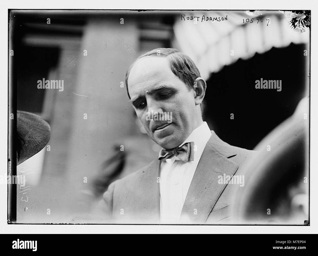 A photograph of Robert Adamson, a historical figure, likely associated ...