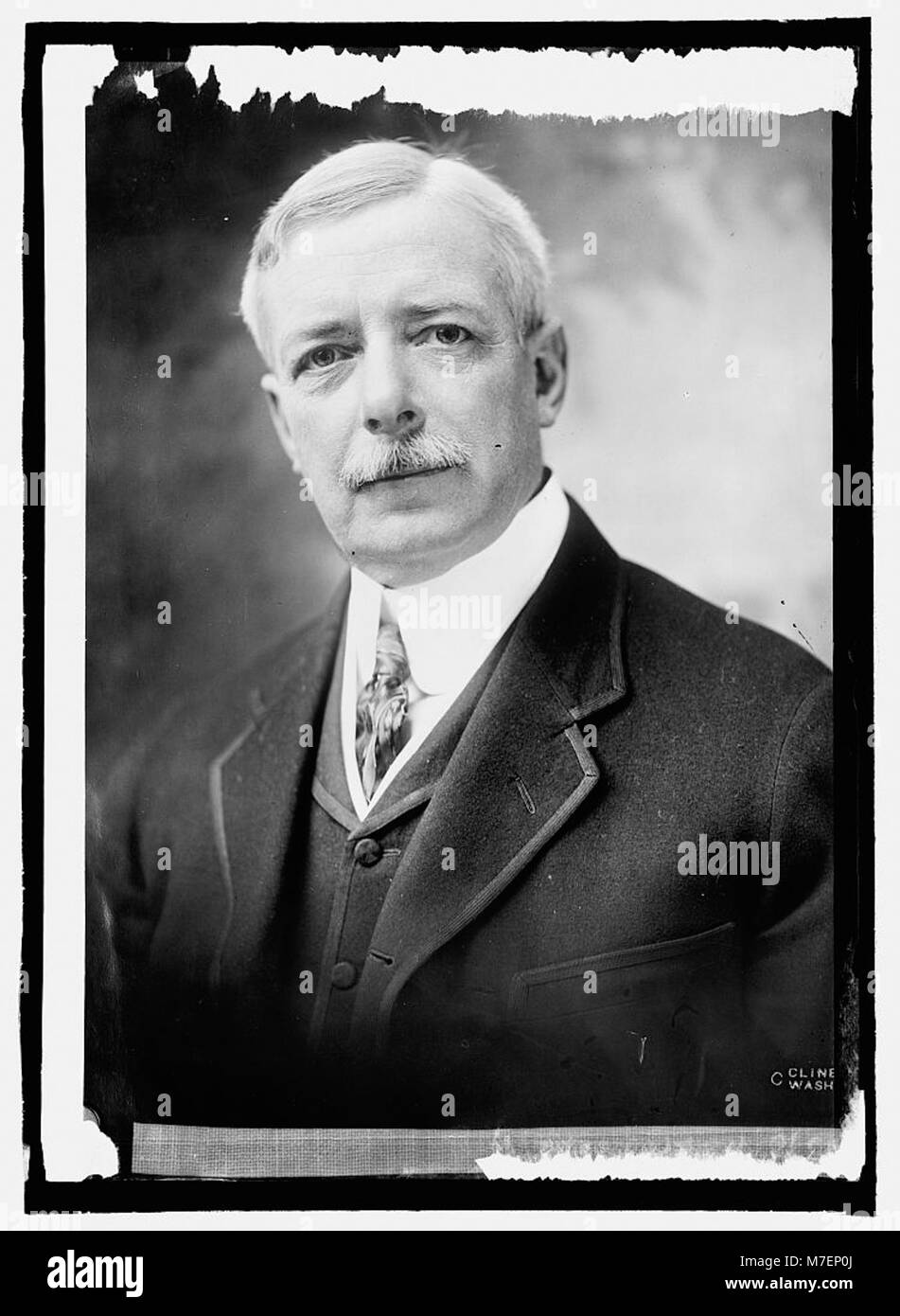 A portrait of Robert Lansing, an American lawyer and statesman, served ...