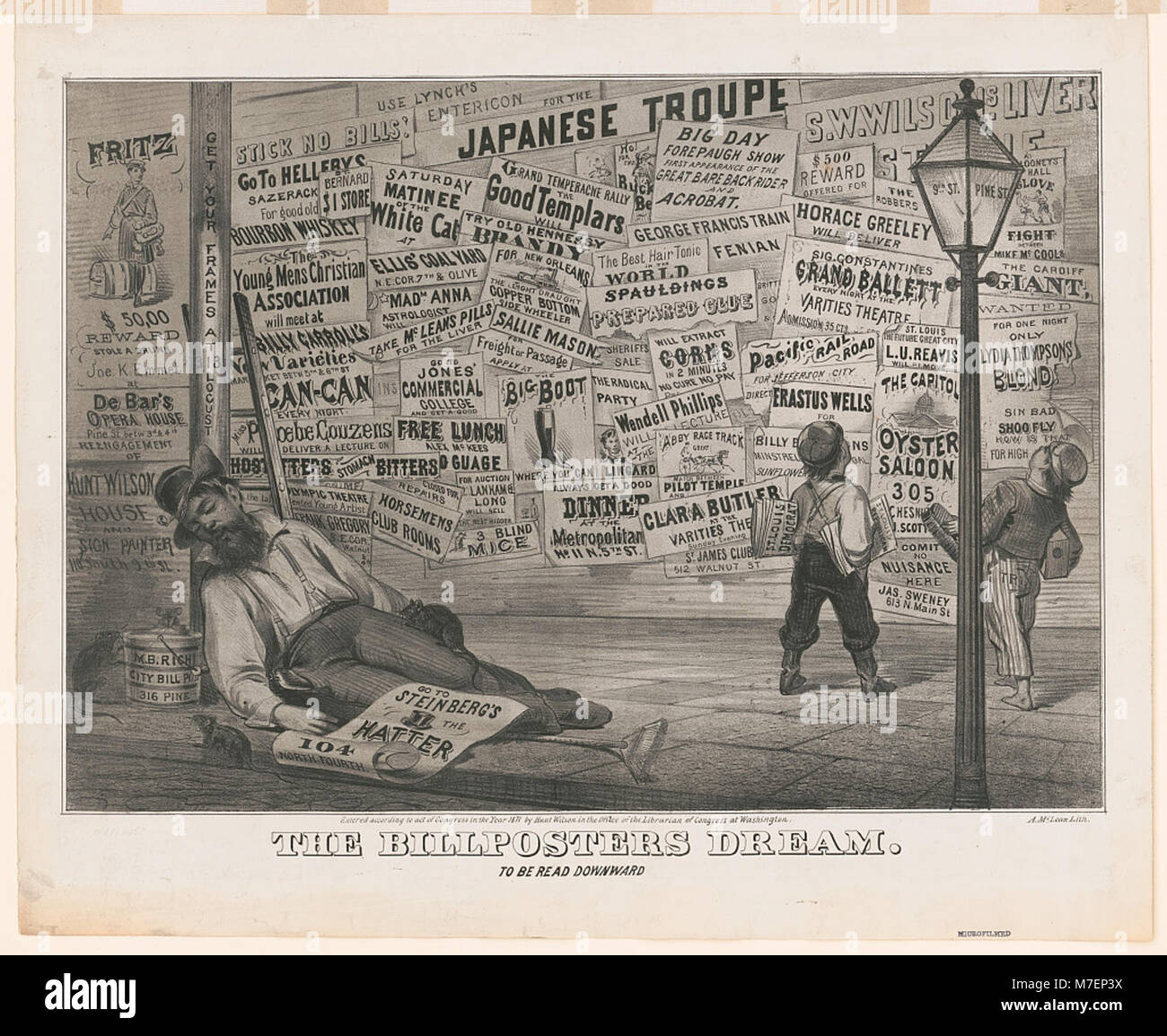 Billposters High Resolution Stock Photography and Images - Alamy