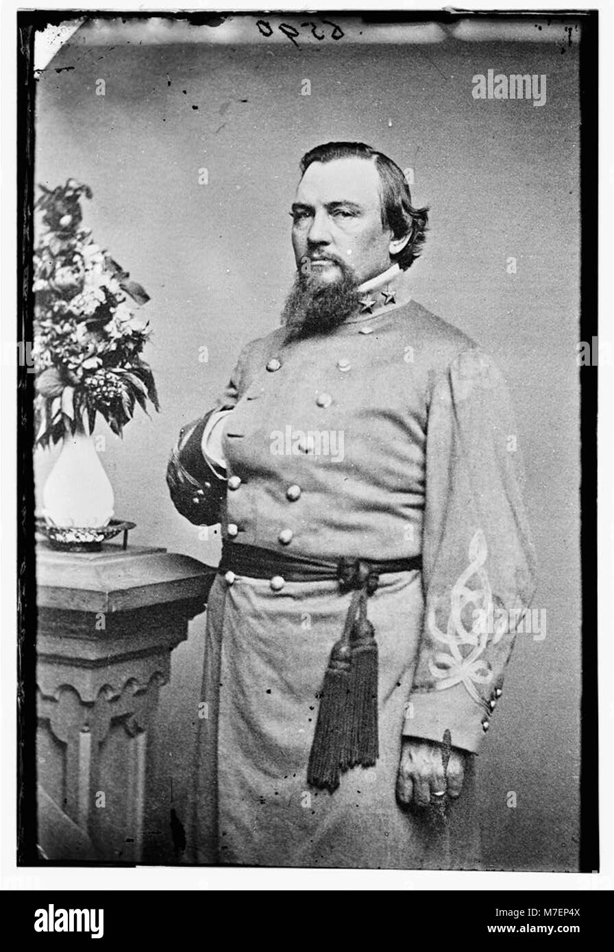 A portrait of Roger W. Hanson, a Confederate States Army officer during ...