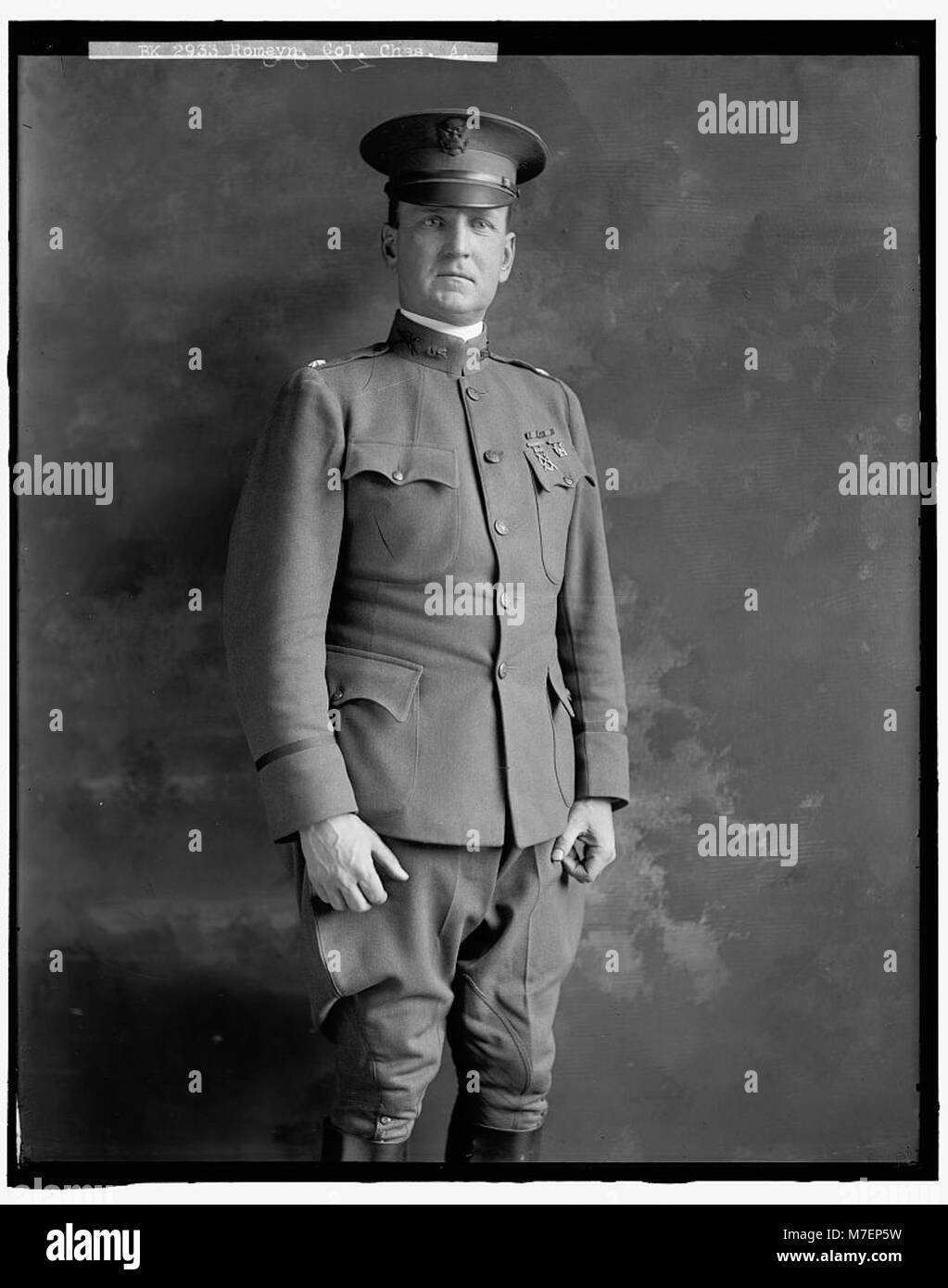 Colonel Charles A. Romeyn was a prominent military figure known for his ...
