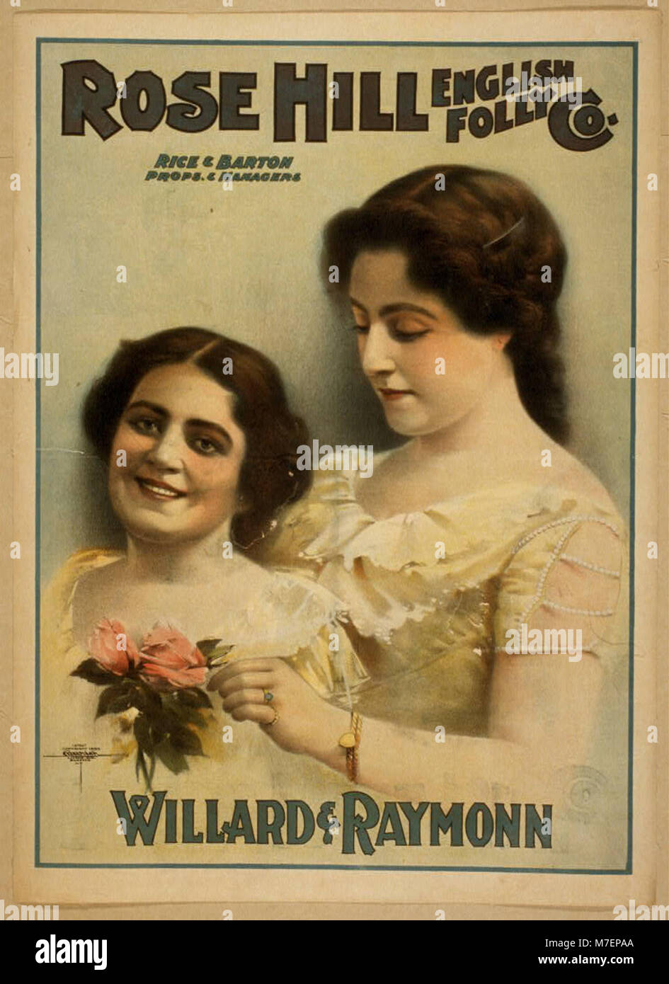 This image shows the Rose Hill English Folly Company, known for ...