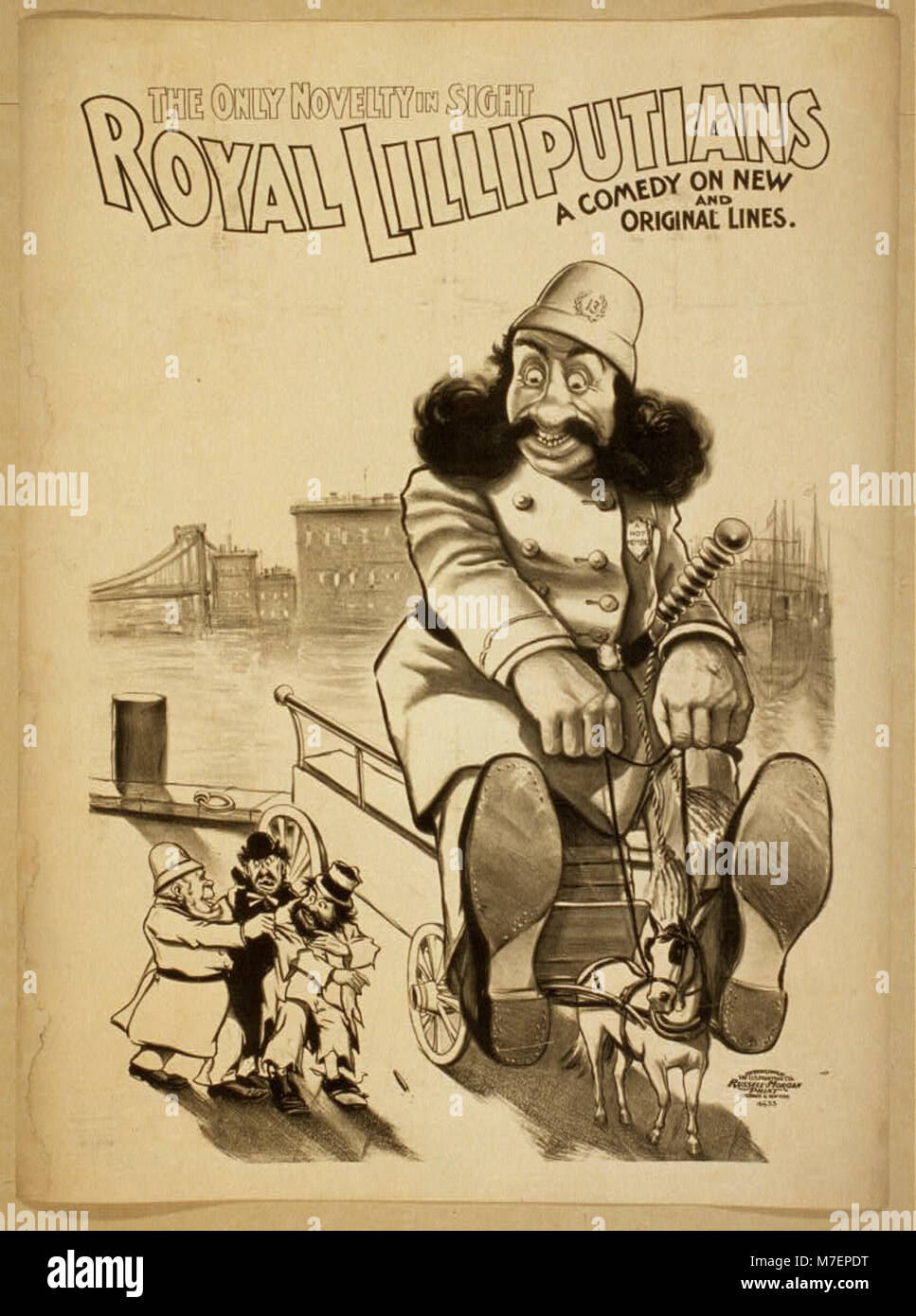 The Royal Lilliputians is depicted, showcasing a unique comedy ...