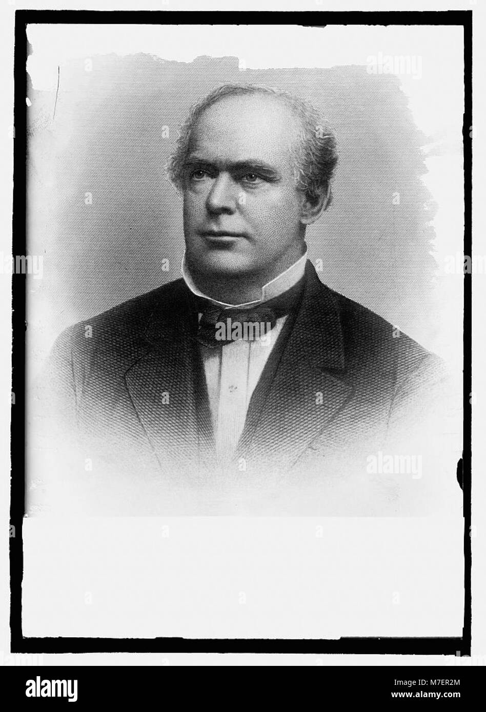 Portrait of Salmon P. Chase, prominent U.S. politician and abolitionist ...