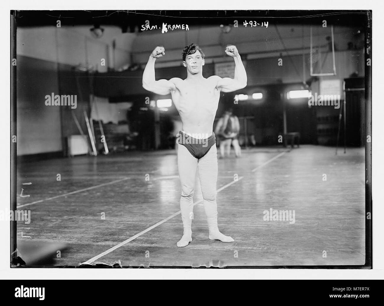 A portrait of Sam Kramer, capturing the likeness of the influential ...