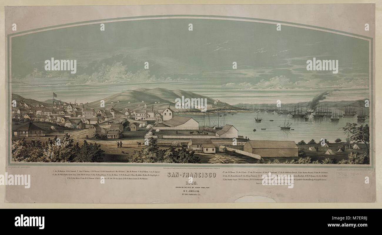 San francisco 1849 hi-res stock photography and images - Alamy
