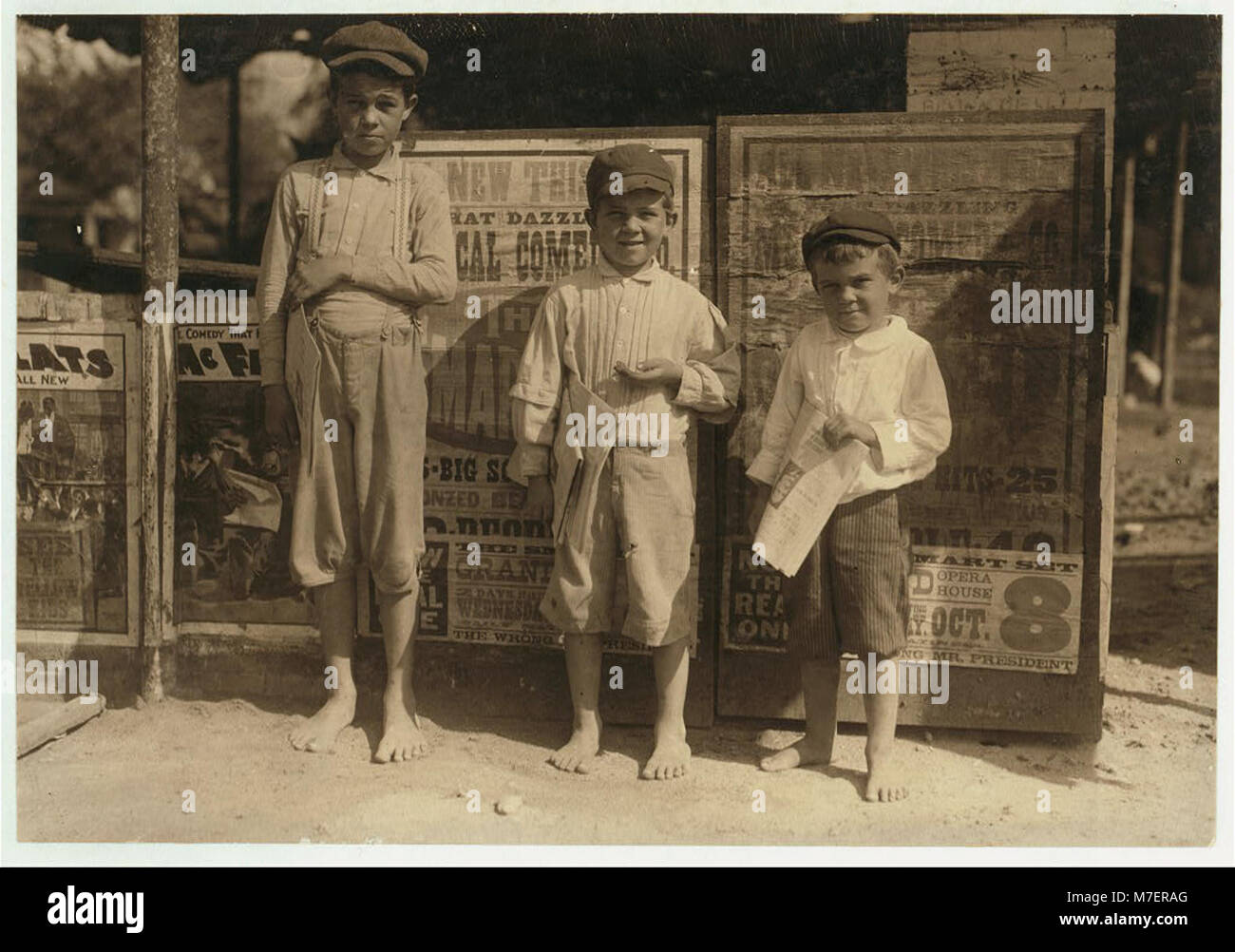 San Antonio newsboys need supervision. Here are three brothers - Sasser ...