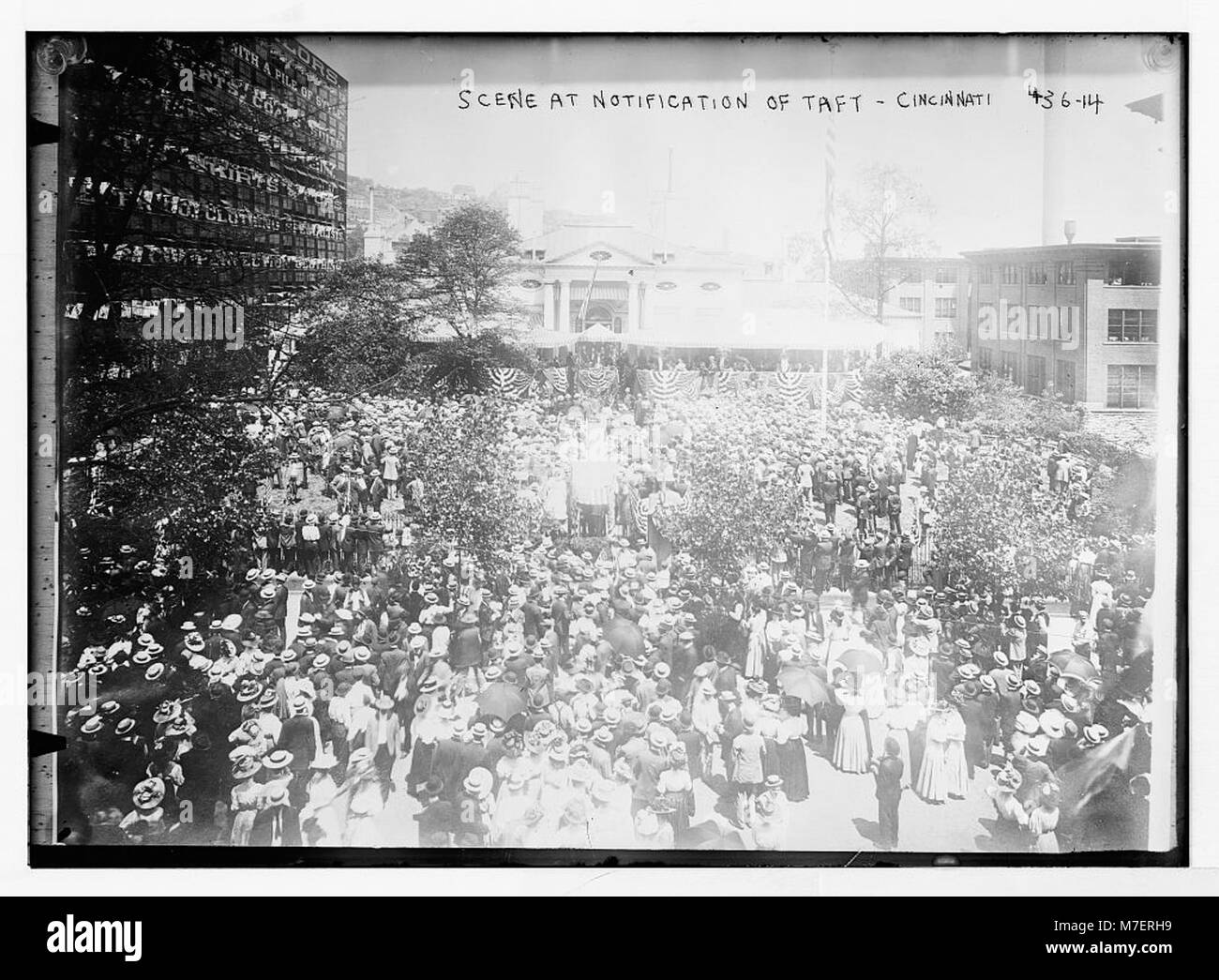 This photograph captures the moment when the notification of William ...