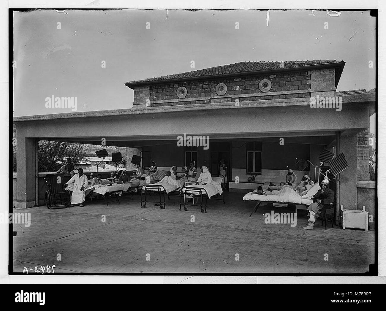 Hospital balcony hi-res stock photography and images - Alamy