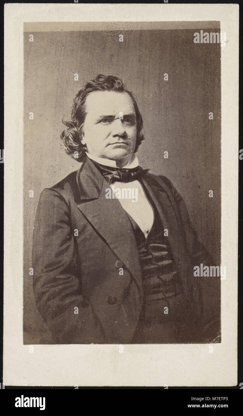 Stephen A. Douglas was a prominent American politician and Senator from ...