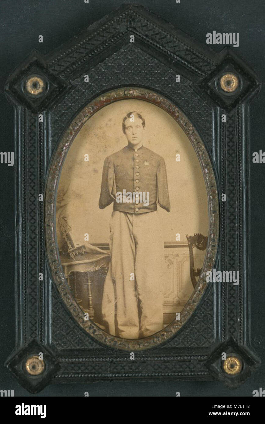 Sergeant Alfred A. Stratton of Co. G, 147th New York Infantry Regiment ...