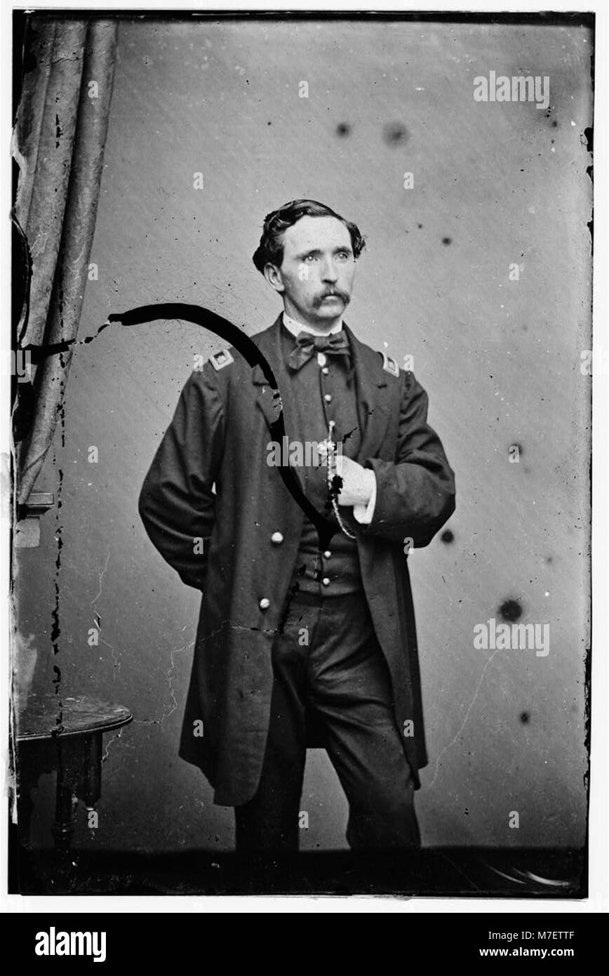 The image depicts Sergeant E.J. Buck of the 18th Wisconsin Infantry ...