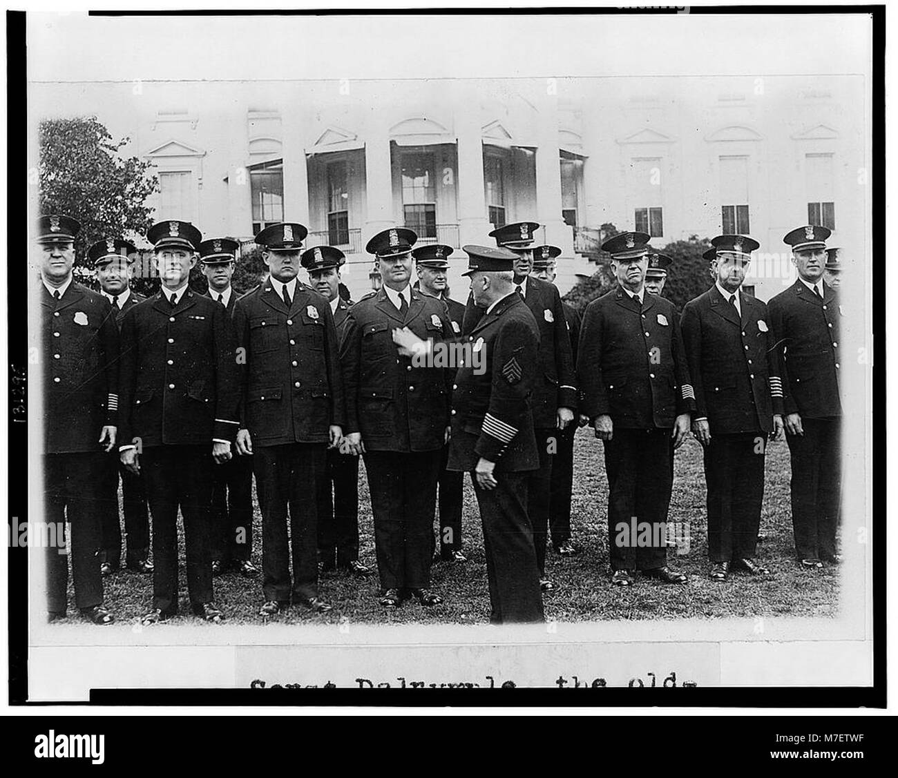 Sergeant Dalrymple, the longest-serving member of the White House ...
