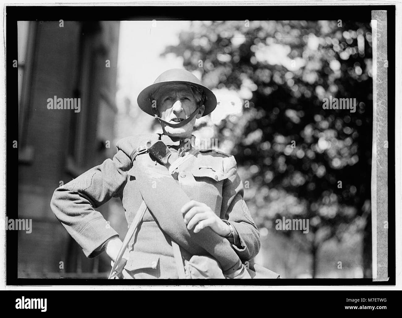 A photograph of Sergeant Heffeman, capturing his likeness and military ...