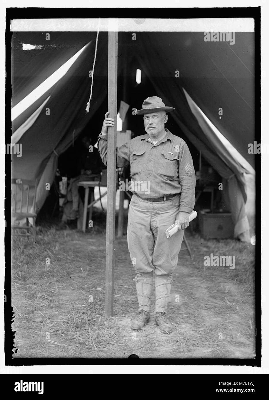 Portrait u s army sergeant Black and White Stock Photos & Images - Alamy