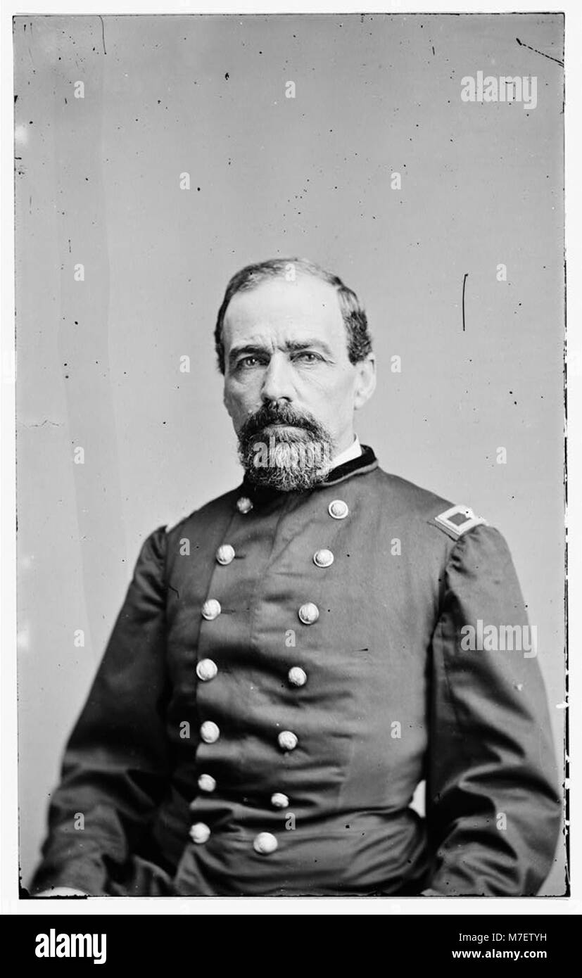 A historical portrait of Seth Eastman, an American artist known for his ...