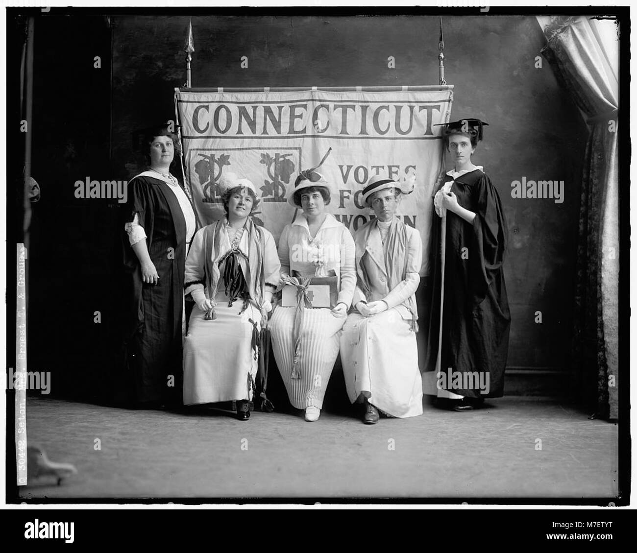 A photograph of Ernest Seton and his wife, associated with the suffrage ...
