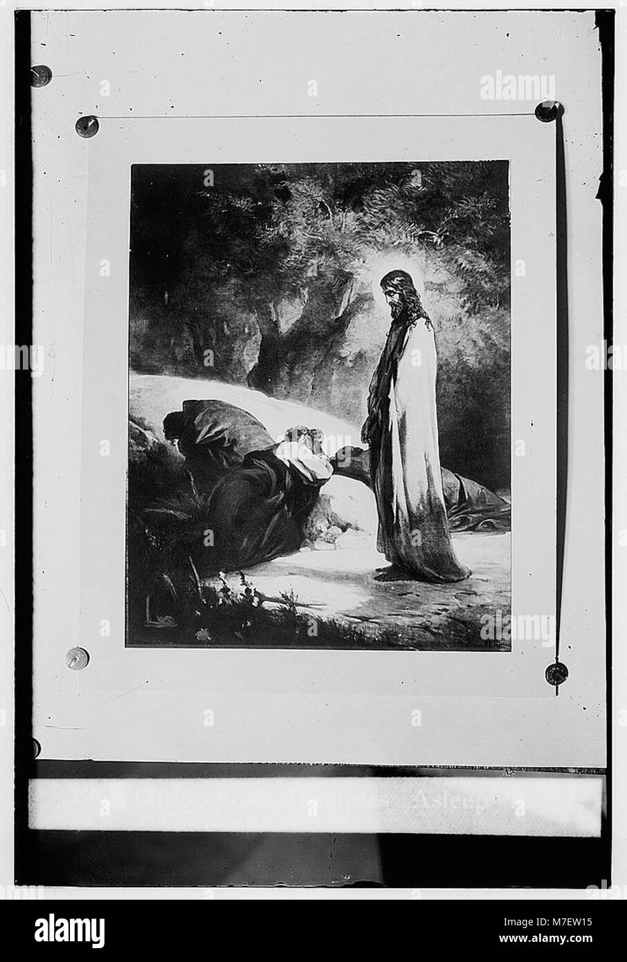 A series of religious paintings depicting Christ's passion, created by ...