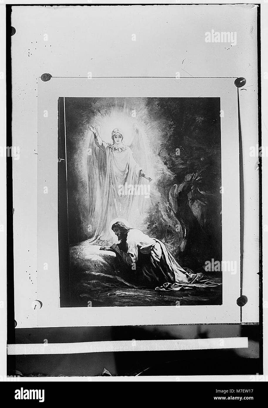 A set of religious paintings depicting the Passion of Christ, created ...