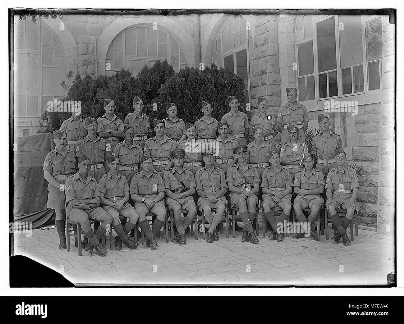 A photograph of the mess group at the 16th General Hospital, taken on ...