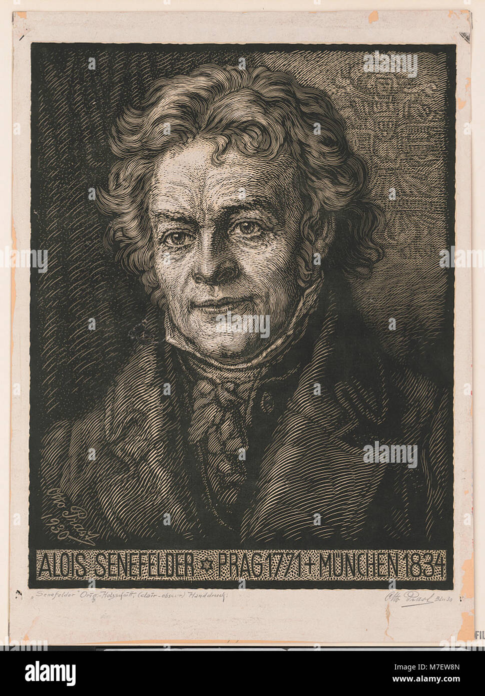 Alois Senefelder was a German inventor and the creator of lithography ...