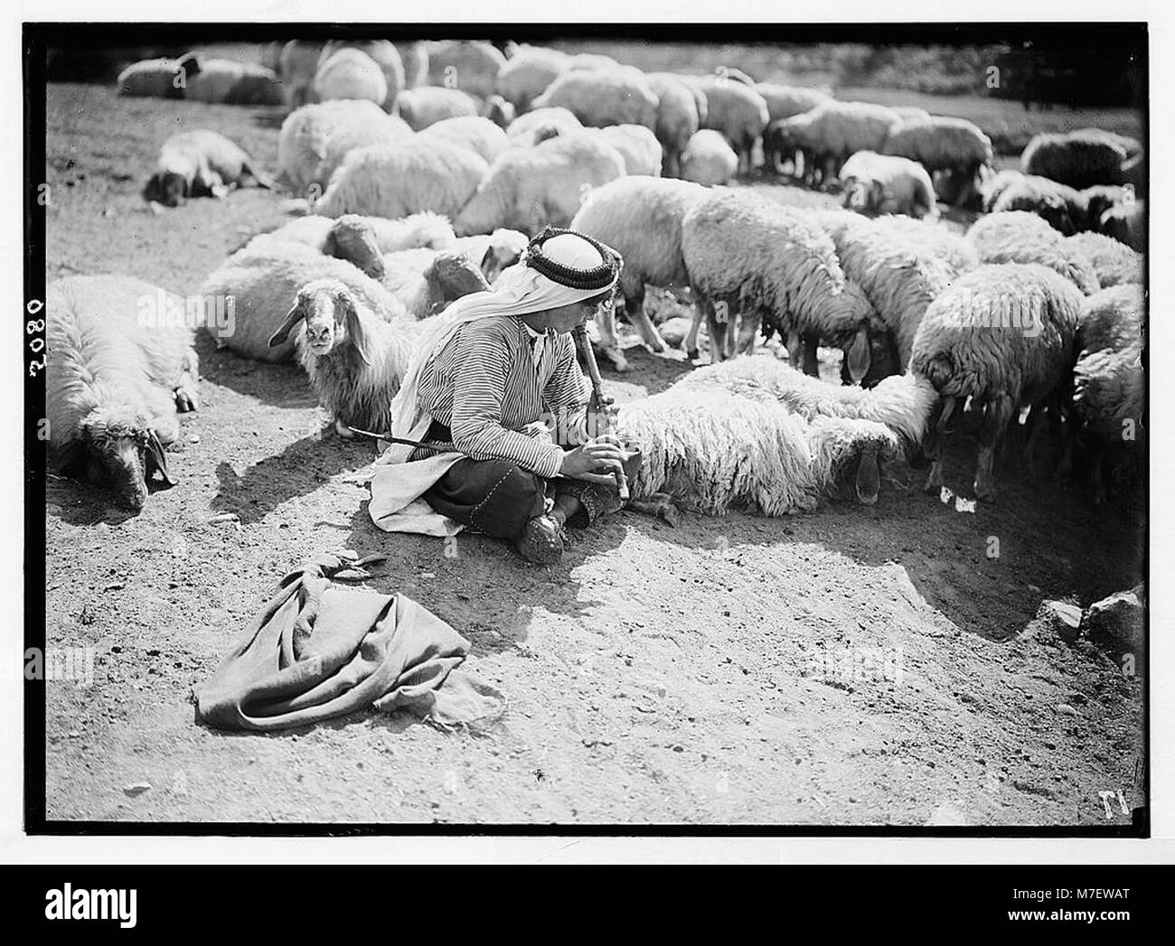 Piping shepherd Black and White Stock Photos & Images - Alamy
