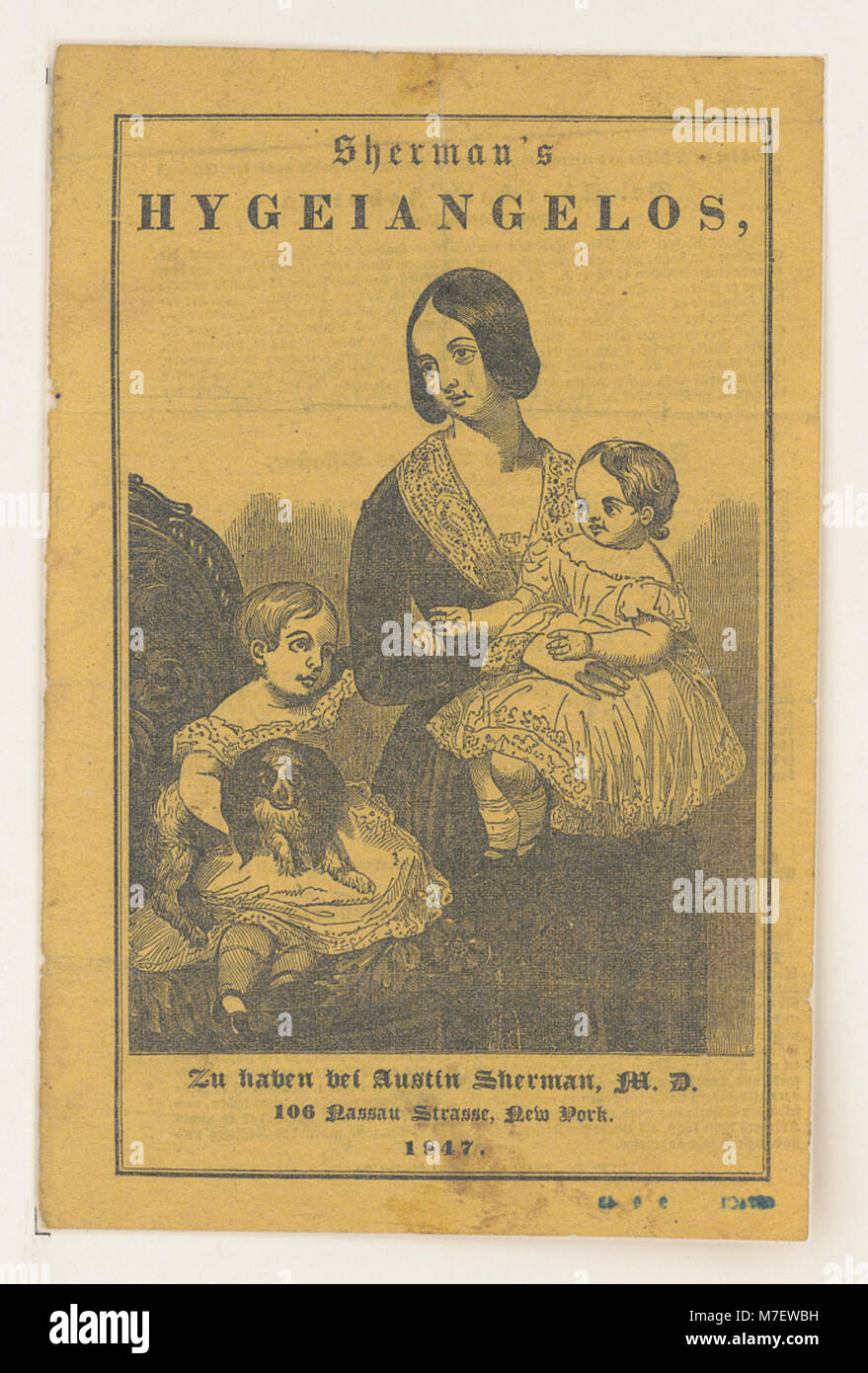 A photo of Sherman's Hygeiangelos, possibly referencing a medical or ...