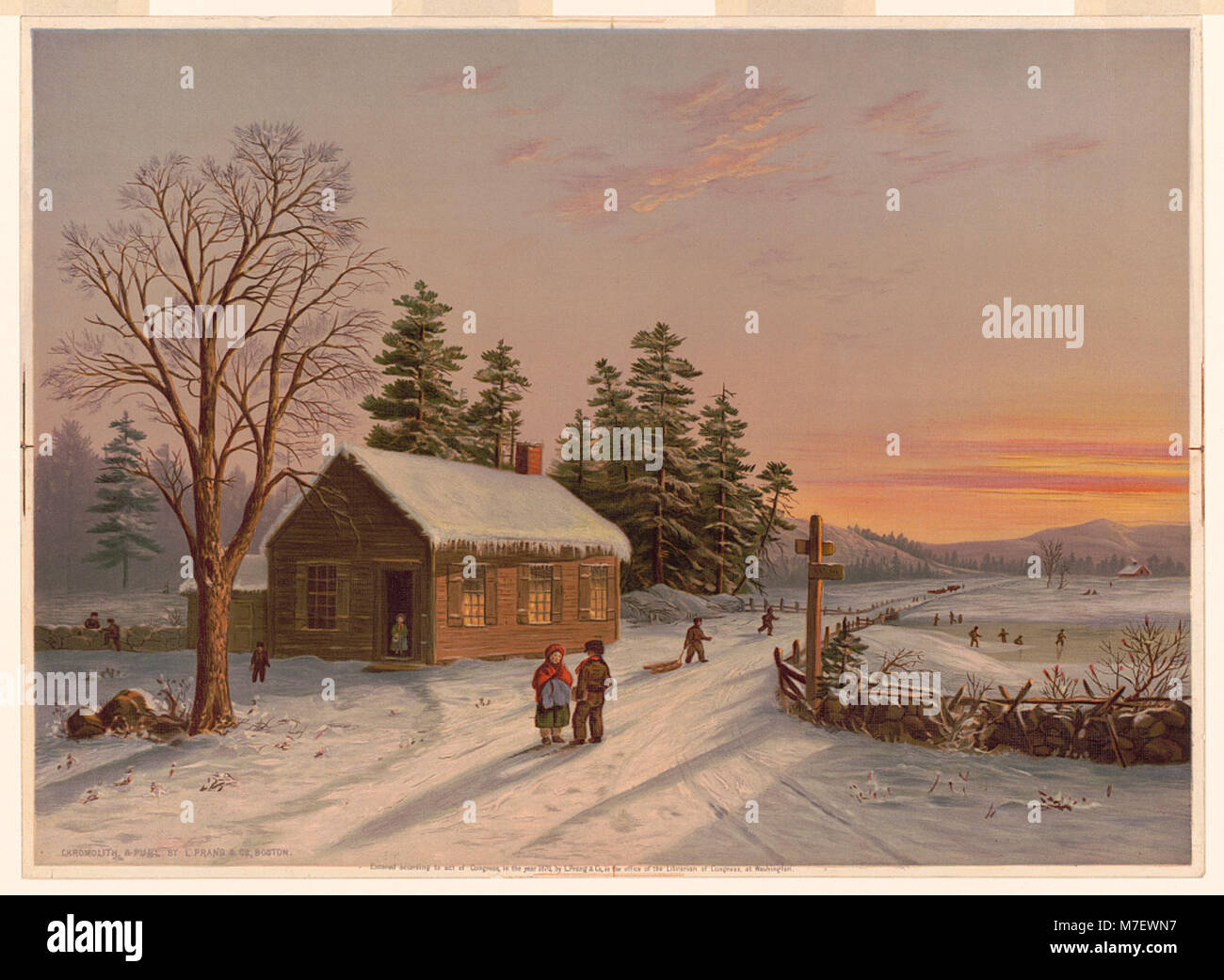 New england school hi-res stock photography and images - Alamy
