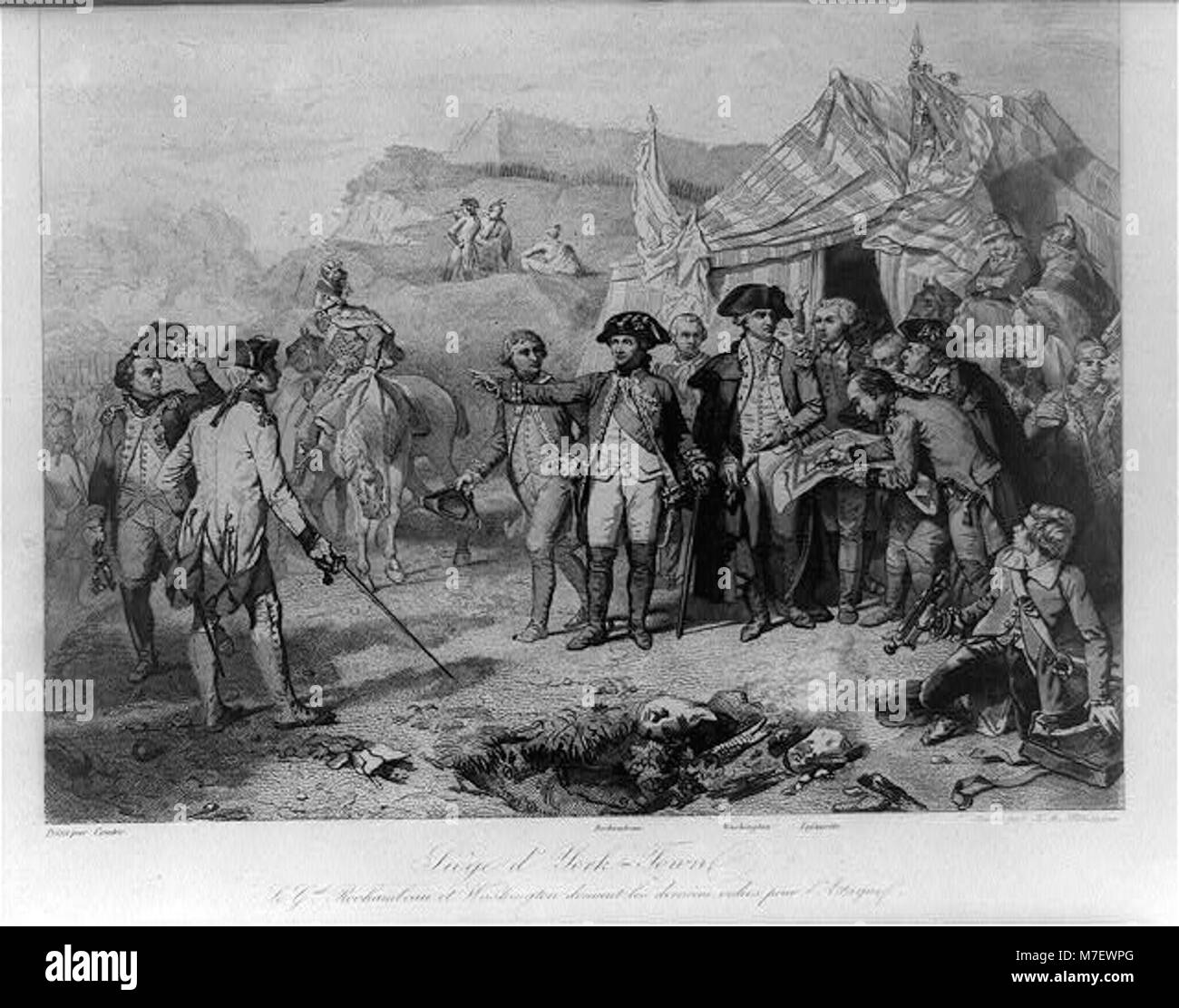 The Siege of Yorktown, one of the pivotal battles of the American ...