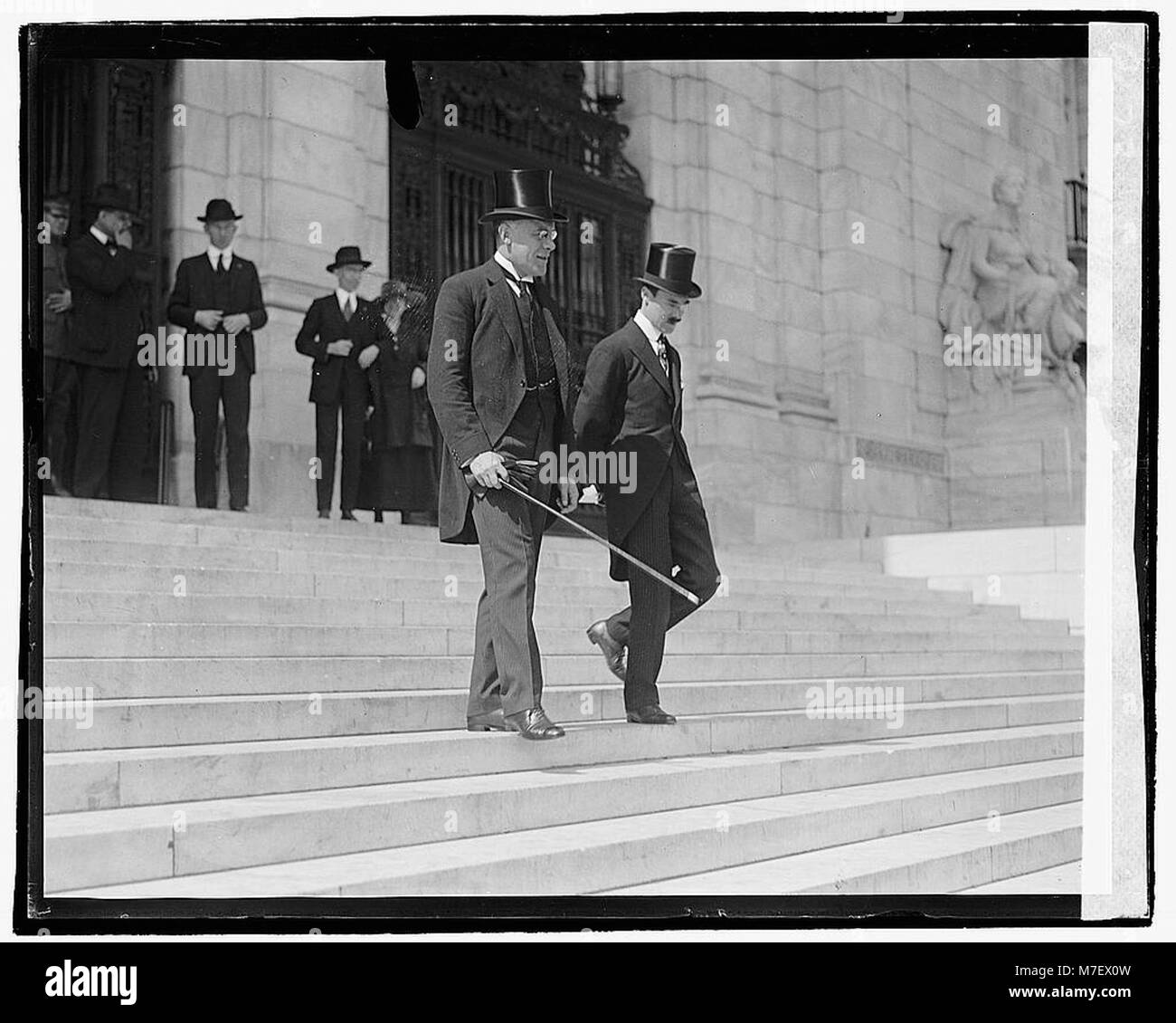 A photograph of Sir Auckland Geddes and Robert Craigie, notable figures ...
