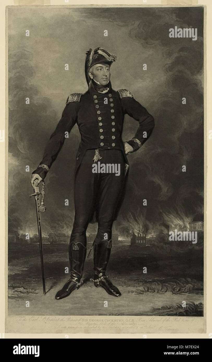 Rear admiral sir george cockburn hi-res stock photography and images ...