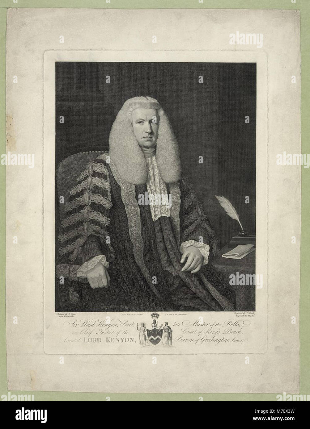 Sir Lloyd Kenyon, a notable British figure, was the Master of the Rolls ...