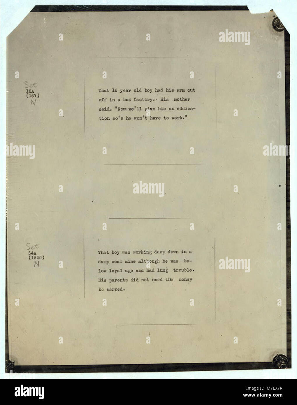 Set of labels from historical slides, cataloged by the Library of ...