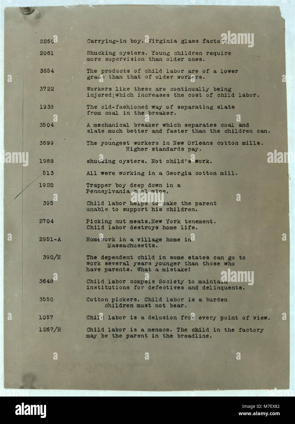 This image displays a collection of slide labels, typically used for ...