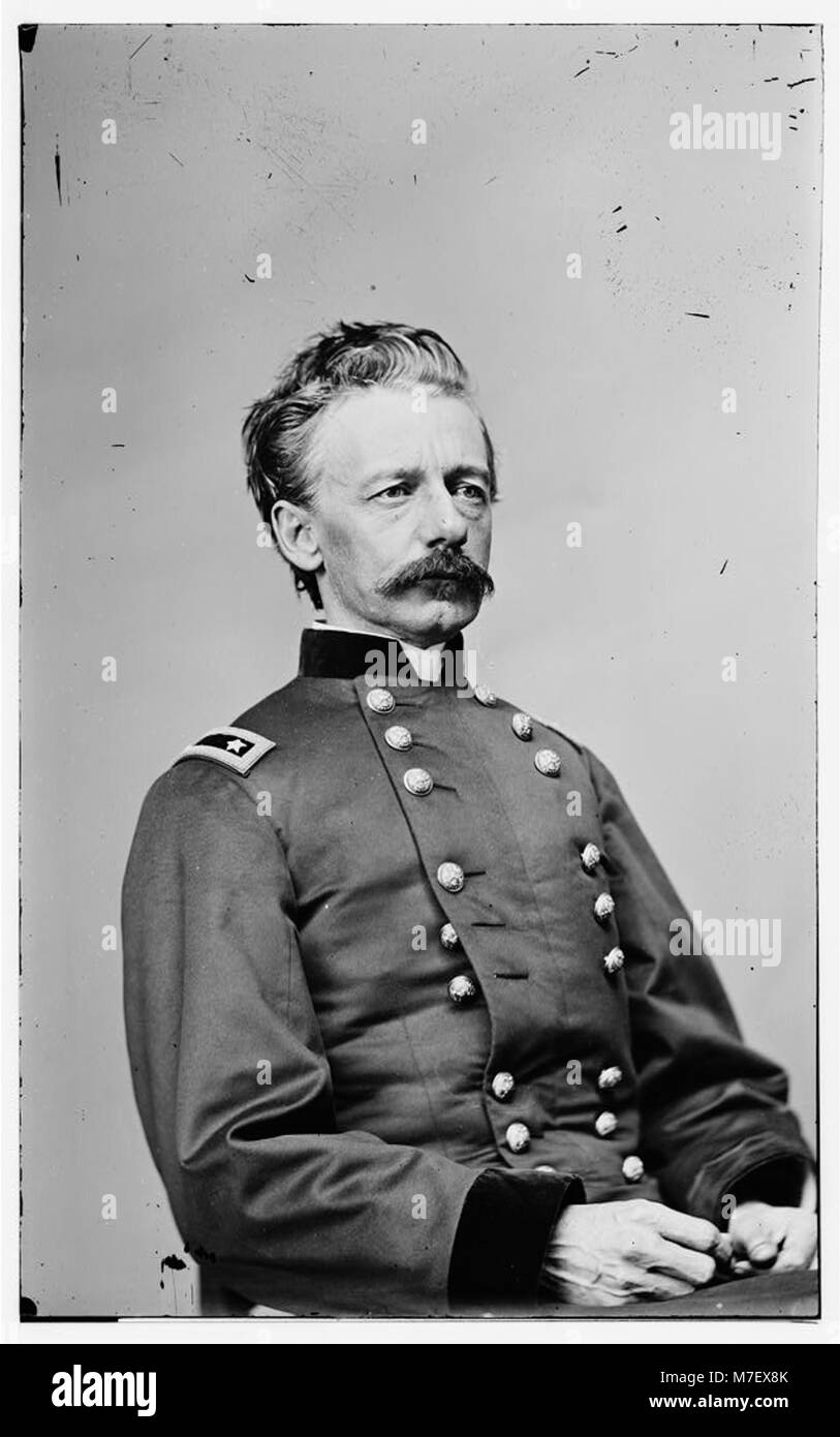 A historical portrait of Captain John Slocum, an officer during the ...