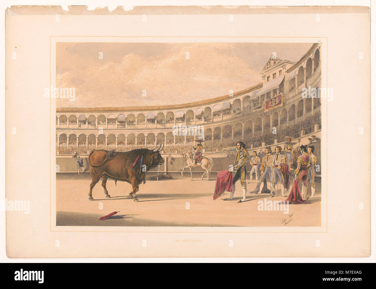 Bullfighting matador history historical hi-res stock photography and ...