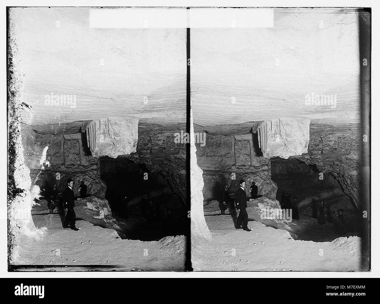 Solomon's Quarries in Jerusalem are ancient stone quarries. This image ...