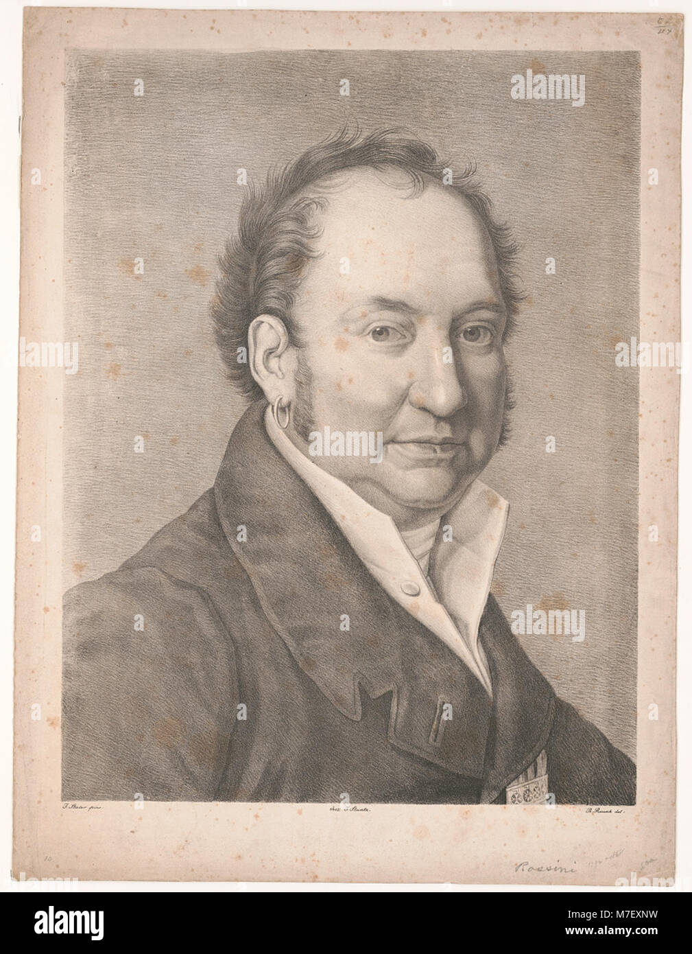 A portrait of Maximilian I, created by artist J. Stieler, with ...