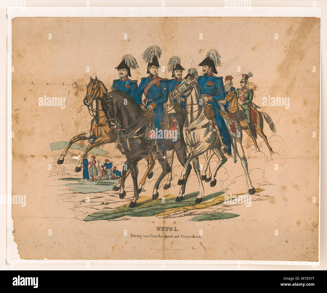 A historical portrait of Otto I, showcasing his significance as a ...