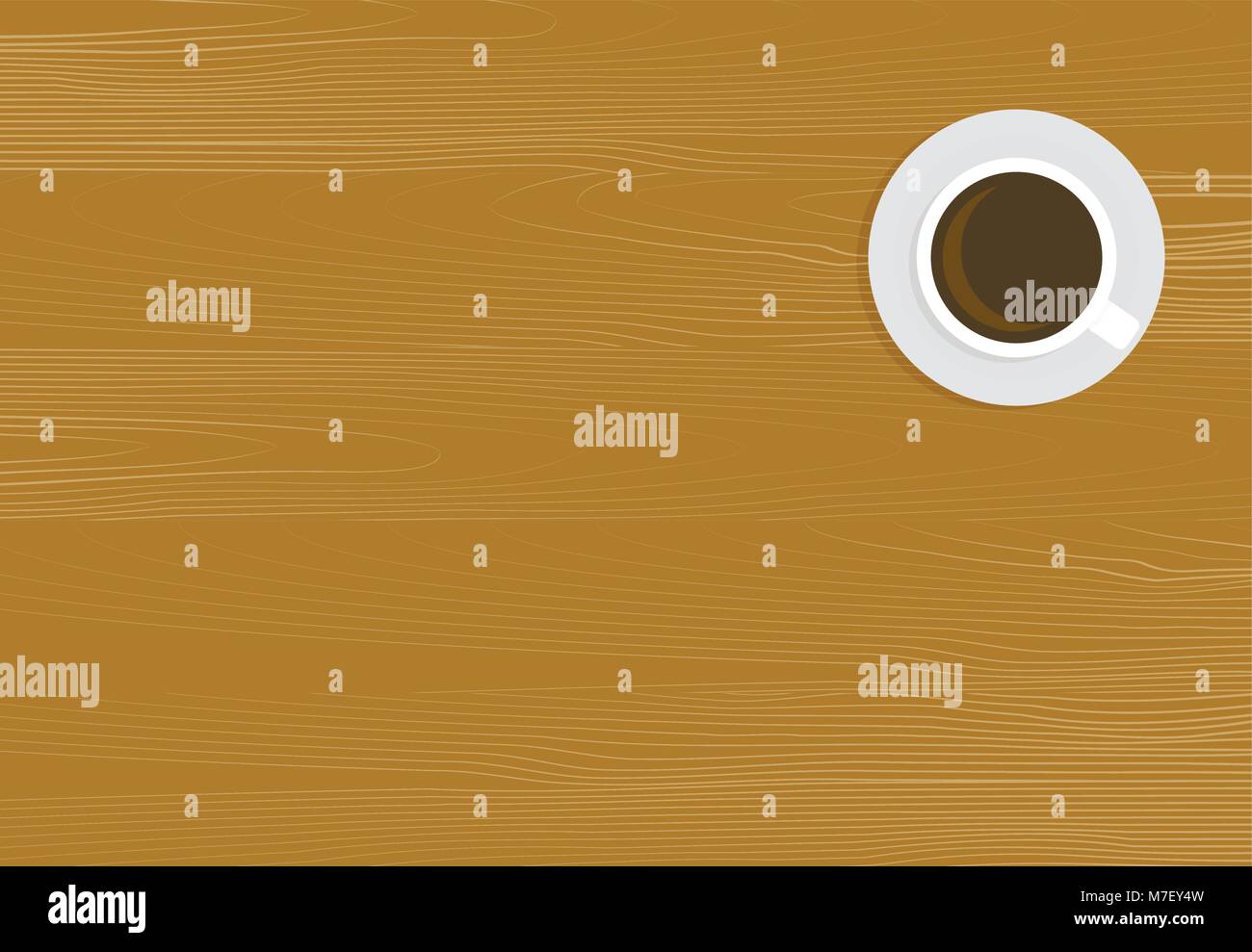 Overhead coffee mug Stock Vector Images - Alamy
