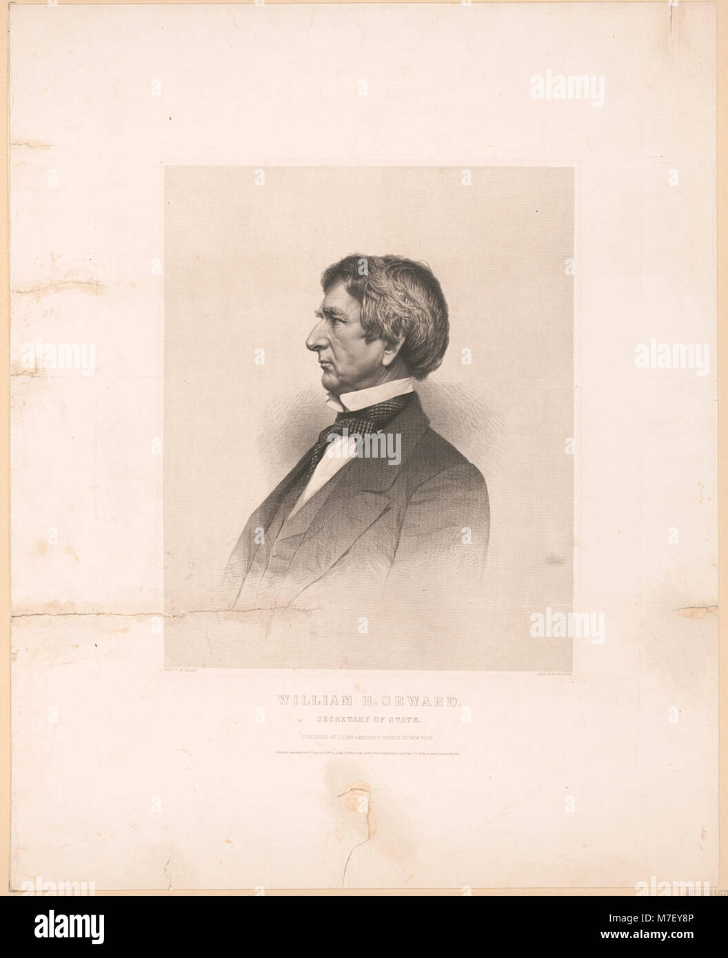 William H. Seward, Secretary of State LCCN2003679763 Stock Photo - Alamy